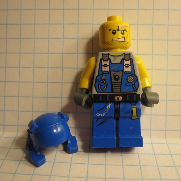 Lego | Toys | Lego Minifigure Pm0 Power Miners Rex | Poshmark